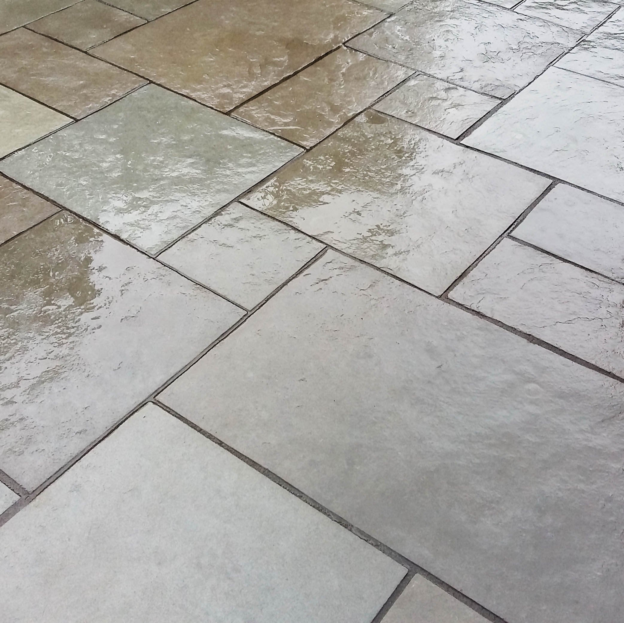Dove Grey Paving Slabs Mixed Pack