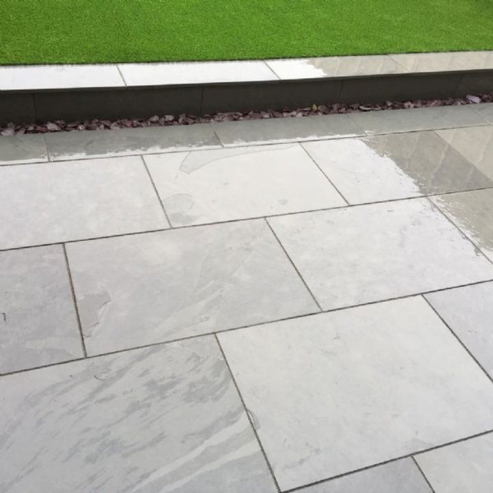 Grey Slate Paving Slabs by Bluesky Stone